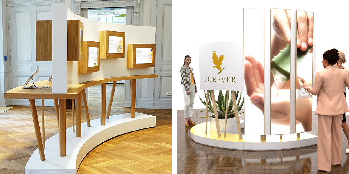 B2B Showroom Designs mit einem Wow-Erlebnis! | commacross